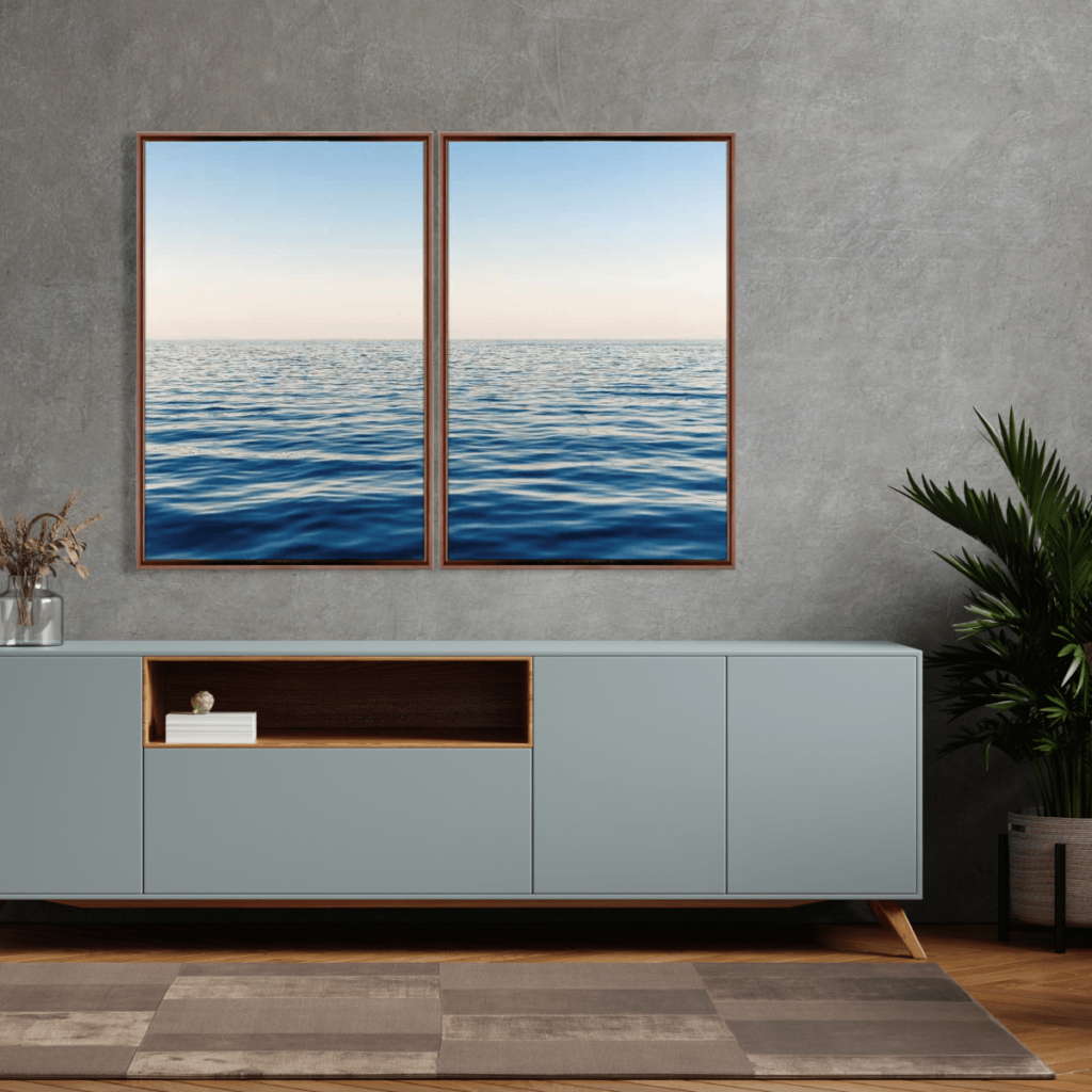Kit de 2 Telas Decorativas Mar Aberto - MultixPrint
